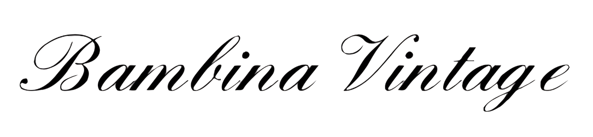 Vintage Lingerie – Bambina Vintage